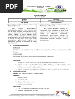 Grade 8 English Lesson Exemplar: 4th Quarter | PDF | Cognitive Science ...