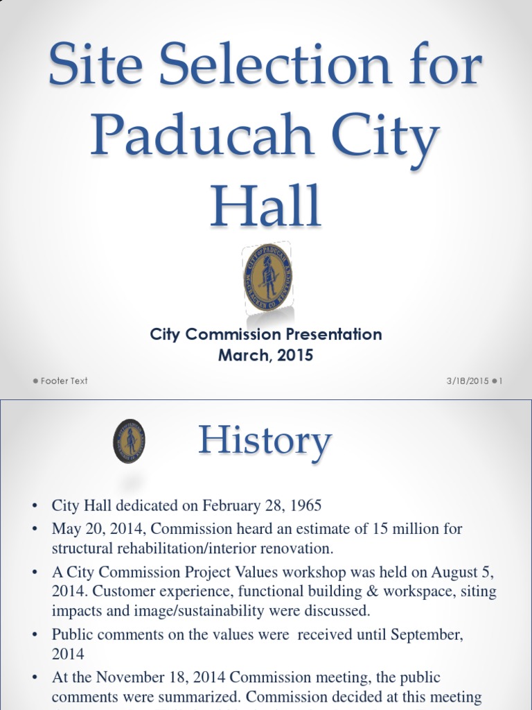 2015 3 17 City Hall Site Selection Presentation | PDF | World Heritage ...