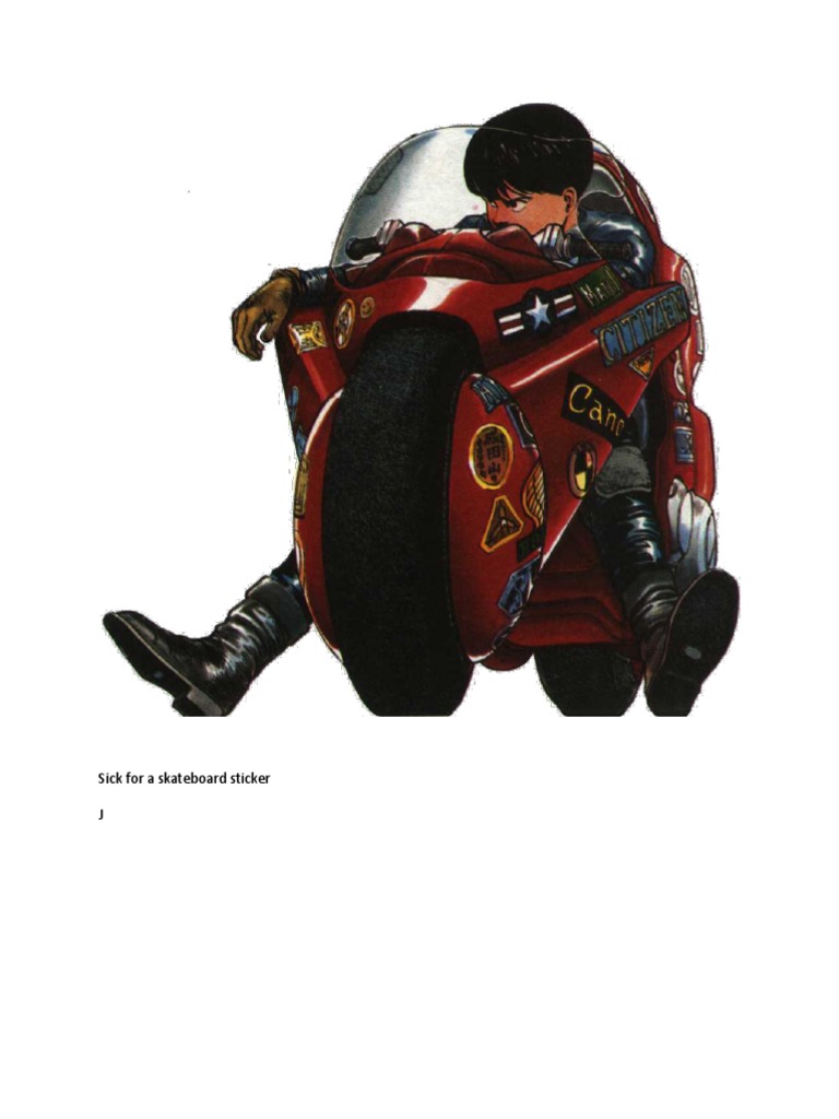 Akira Motorcycle Sticker | PDF