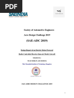 Drone Design Calculation Formulas | PDF