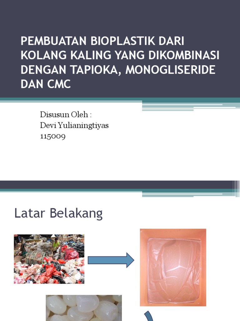 Bioplastik | PDF