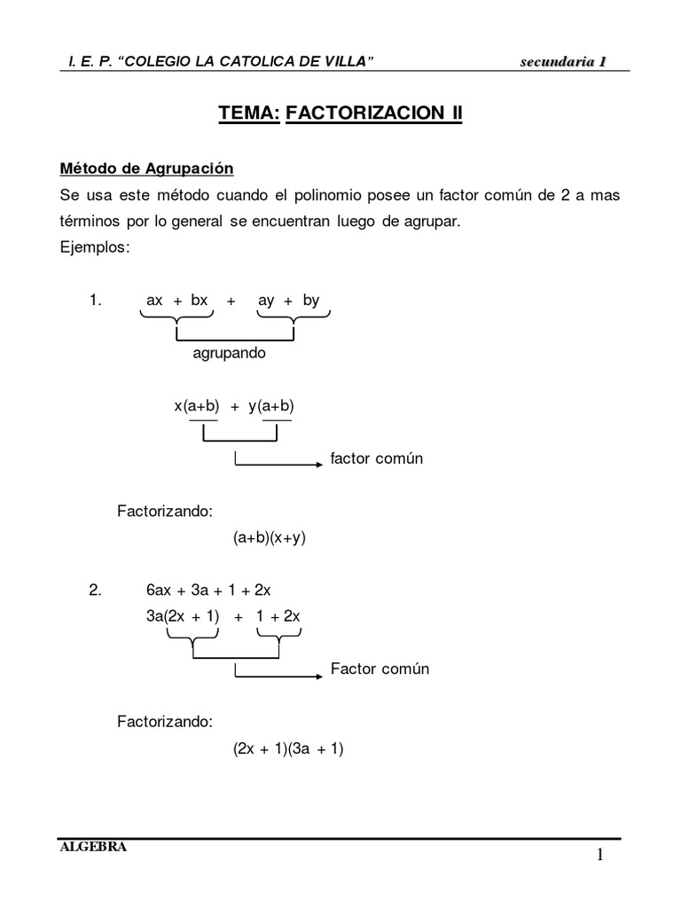 DFGFG | PDF | Ecuaciones | Álgebra