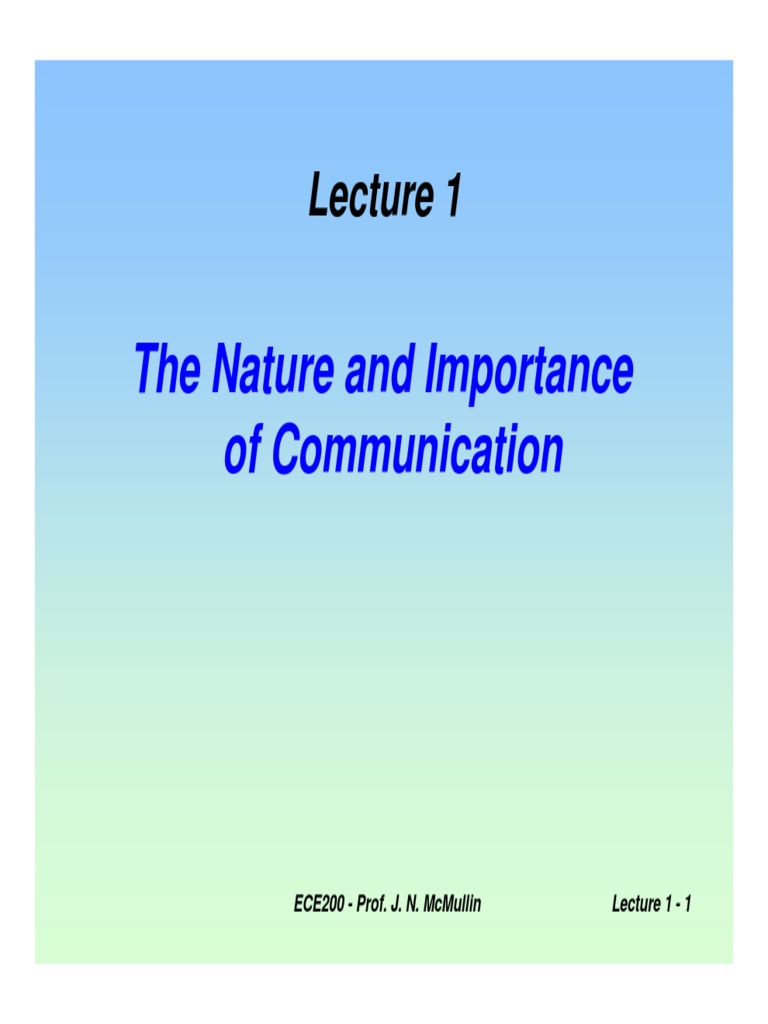 Importance of Communication PDF | PDF | Rhetoric | Logos