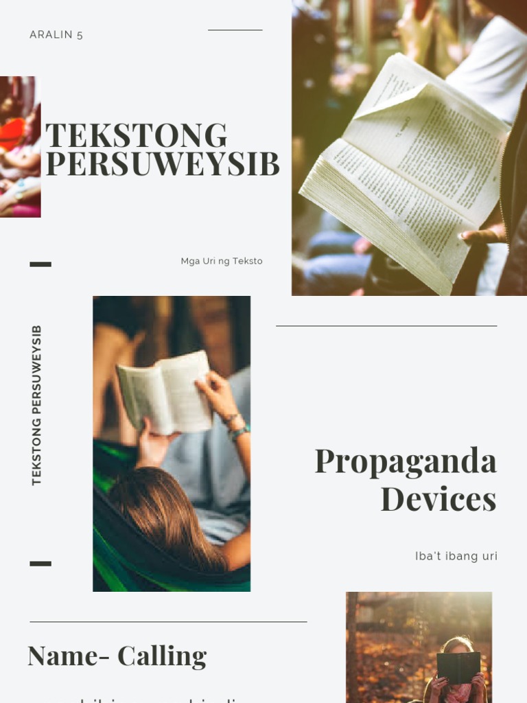 Tekstong Persuweysib | PDF