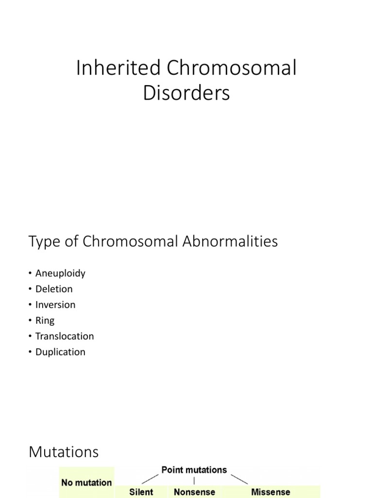 Genetic Mutations | PDF