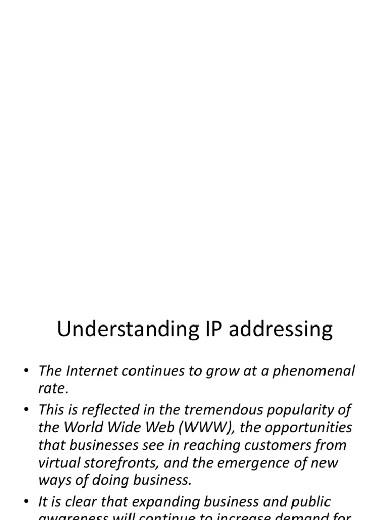 IP and Sub | PDF | Ip Address | Network Architecture