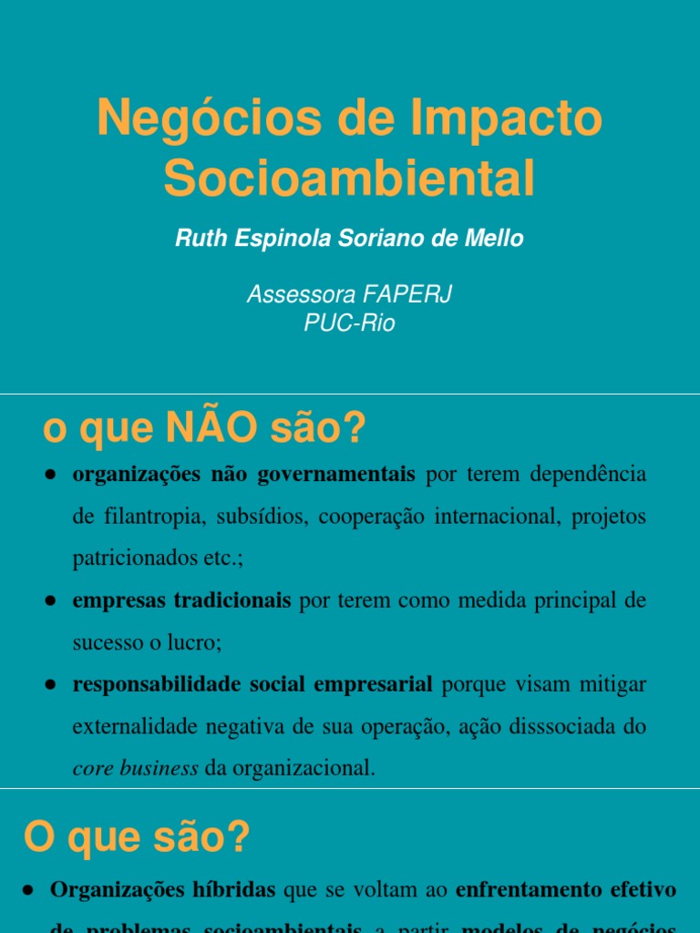Apresentação Ruth Mello - Faperj | PDF