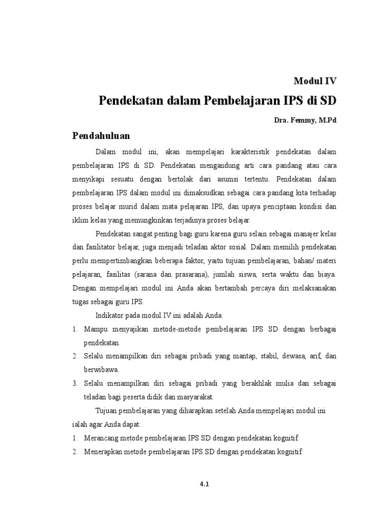 Modul IV | PDF