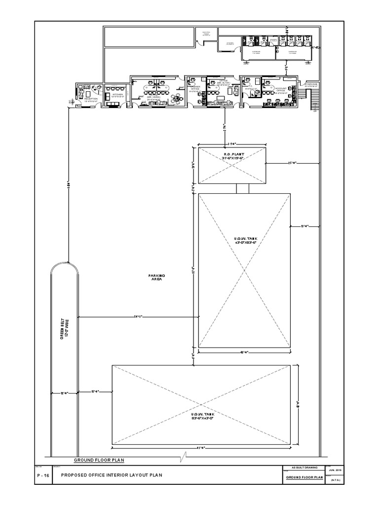 Ground Floor Plan: Back Rack Safe Back Rack Back Rack Cupboard | PDF ...