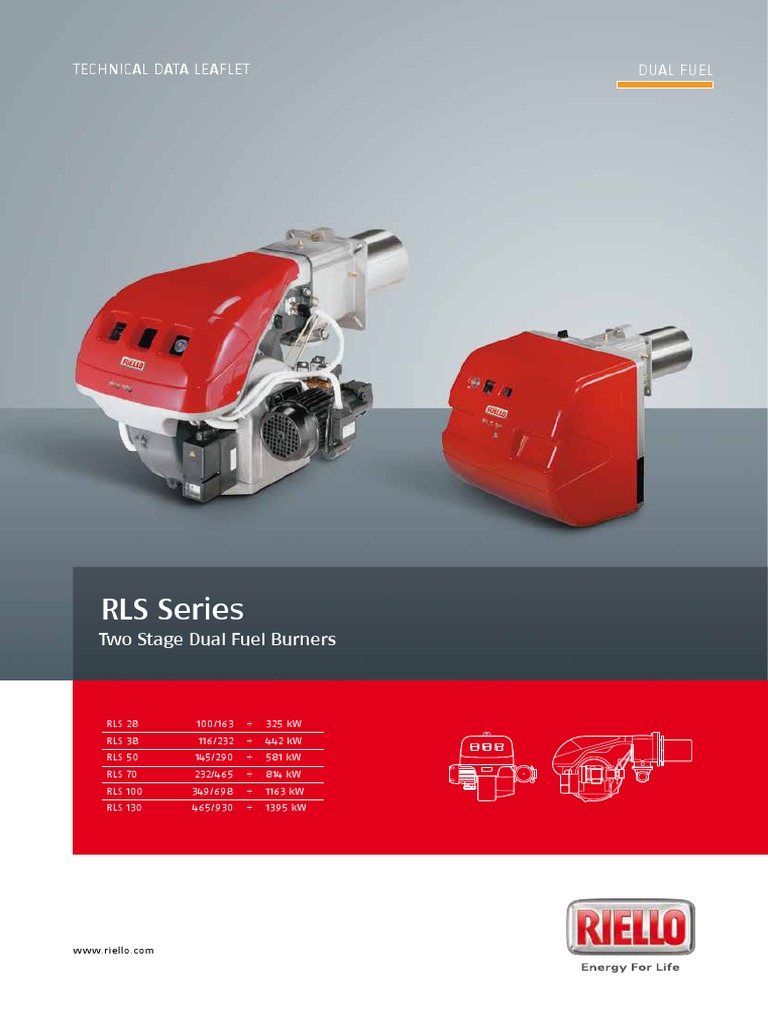 Riello Rls Ts0040uk03 Rev2 | PDF | Fuel Oil | Valve