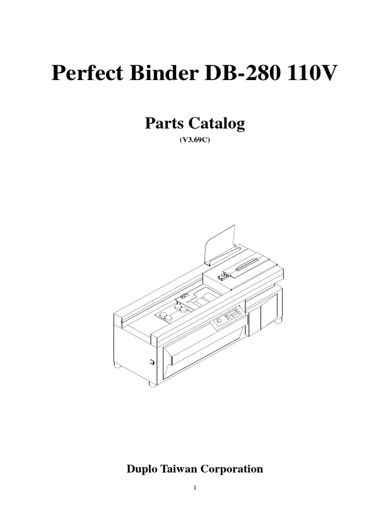 Db-280 Parts Catalog | PDF | Transmission (Mechanics) | Electrical ...