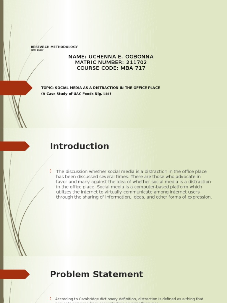 Research Methodology Assignment | PDF | Social Media | Popular Culture ...