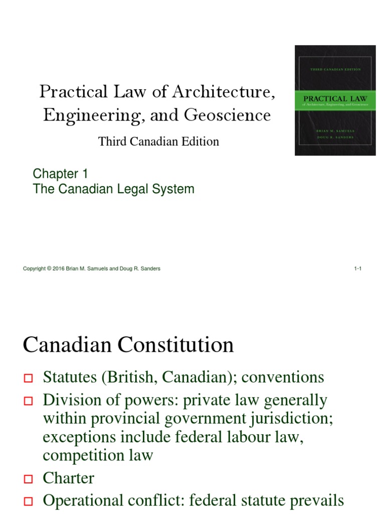 LAWS-6033 - The Canadian Legal System (1) .PPSX | PDF | Court System Of ...