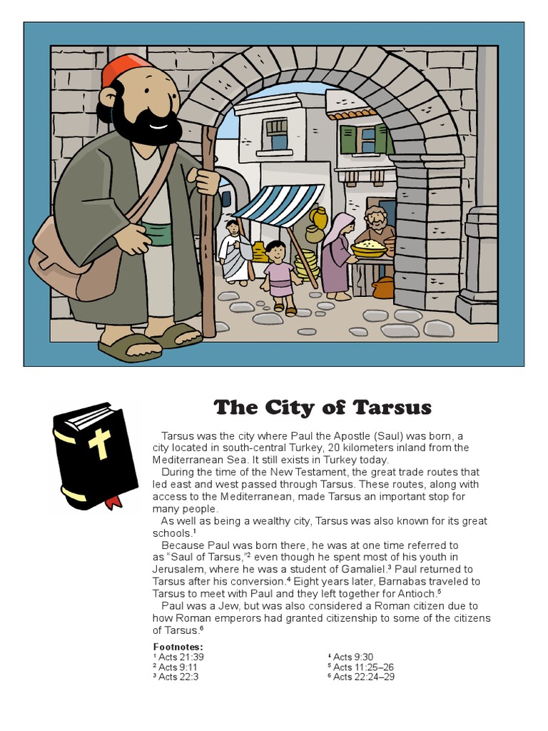 Cities of The Bible: The City of Tarsus | PDF | Acts Of The Apostles ...