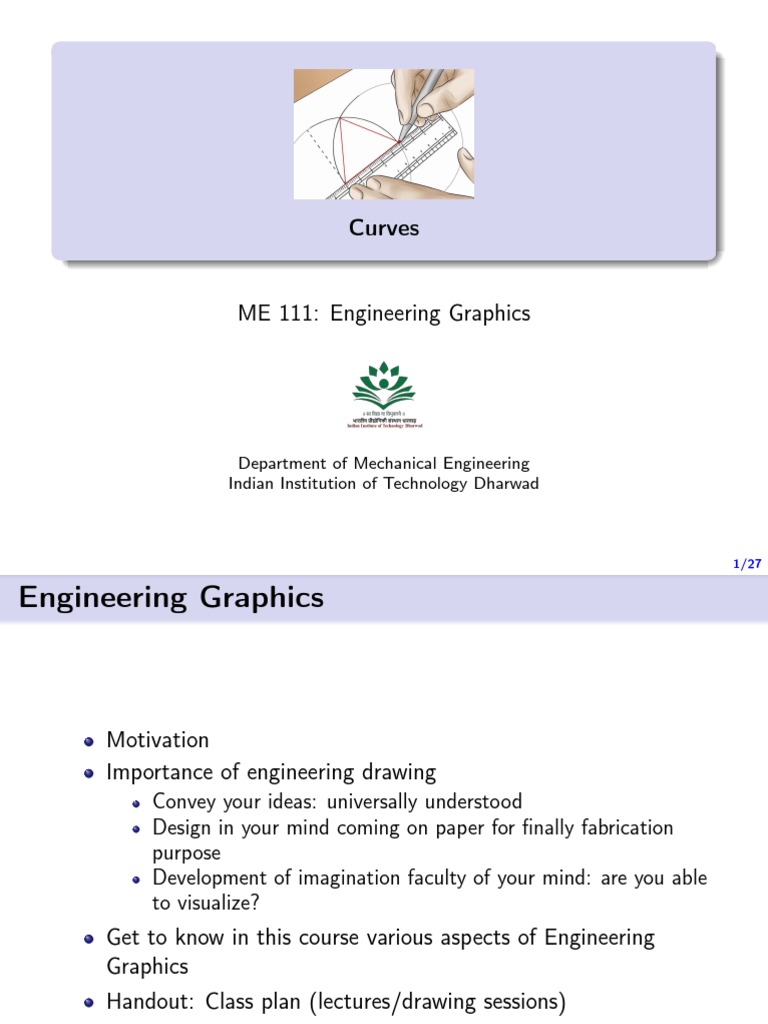 01 Construction of Curves | PDF | Ellipse | Perpendicular