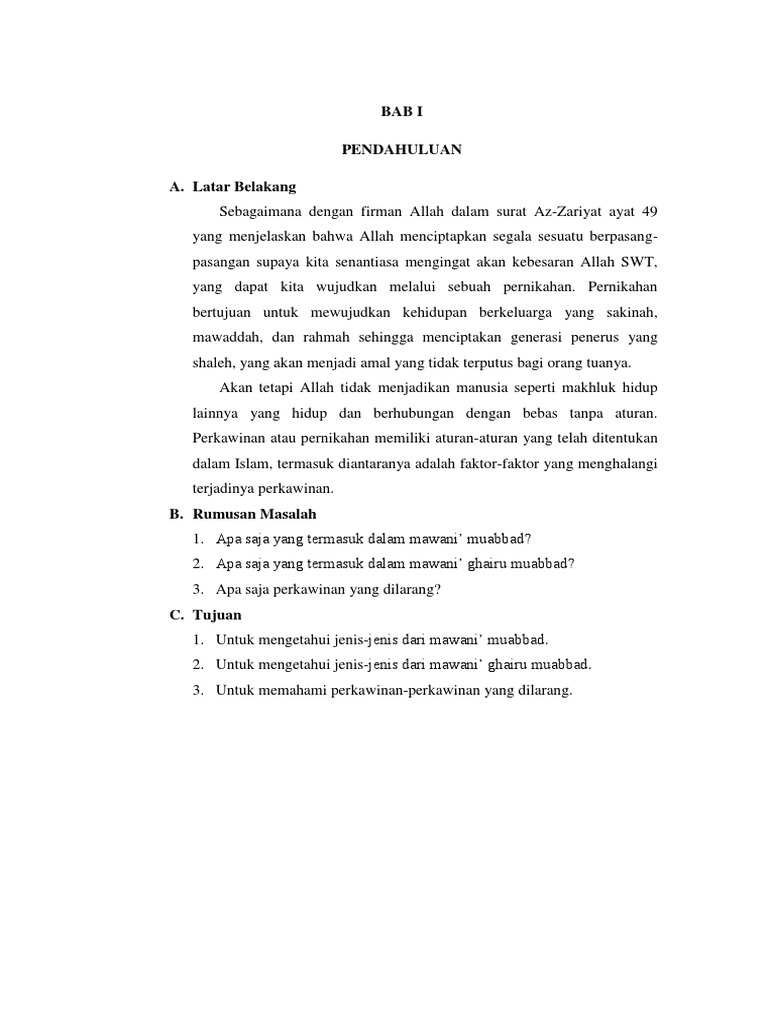 MAWANI Al Nikah | PDF