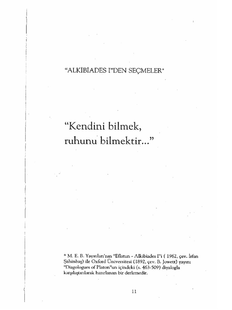 Platon Alkibiades | PDF