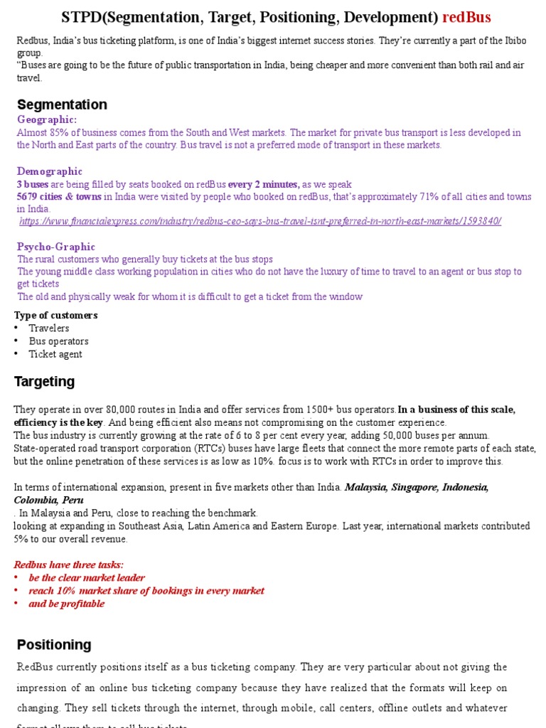 Redbus STPD, Advertisement, Brand Resonance Model, Brand Identity Prism ...