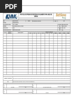 Protocolo de Megado de Cables | PDF | Resistencia Eléctrica y ...