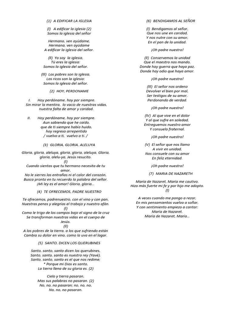 A Edificar La Iglesia | PDF | María, madre de Jesús | orador del Señor