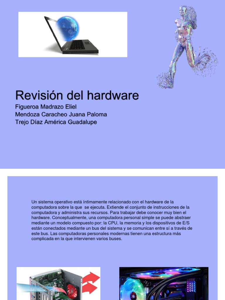 Revisión de Componentes de Hardware | PDF | Hardware de la computadora ...