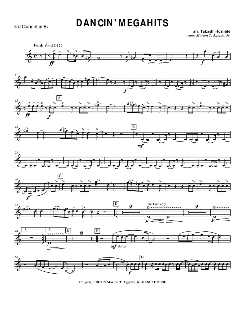 Clarinet in | PDF