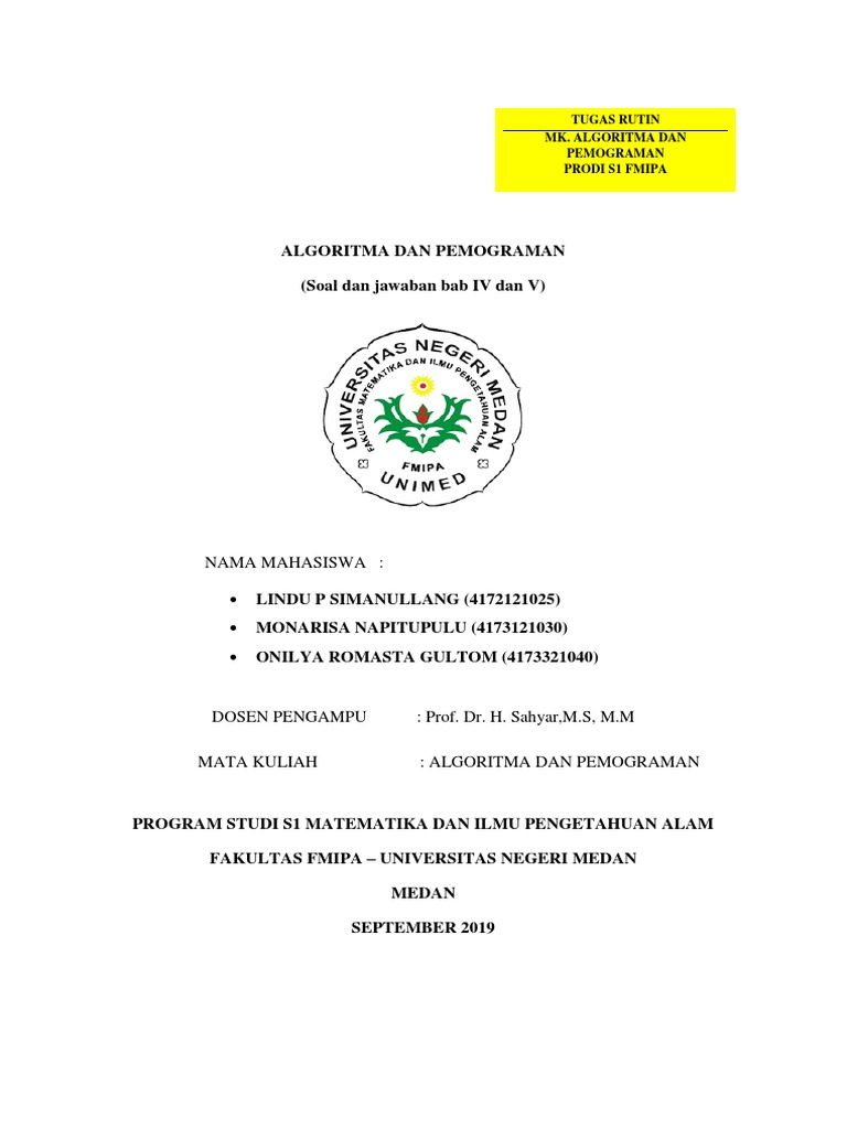 Algoritma - Kelompok - 2 Bab 4 Dan 5 | PDF