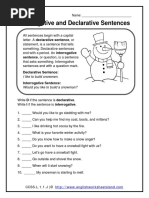 Phrase and Sentence Grade 2 Worksheet 2 | PDF