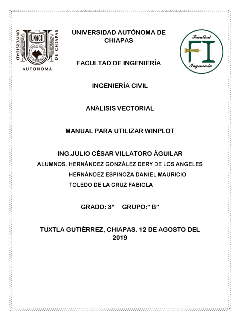 Manual para El Uso Del Software Winplot | PDF | Ventana (informática) | Integral