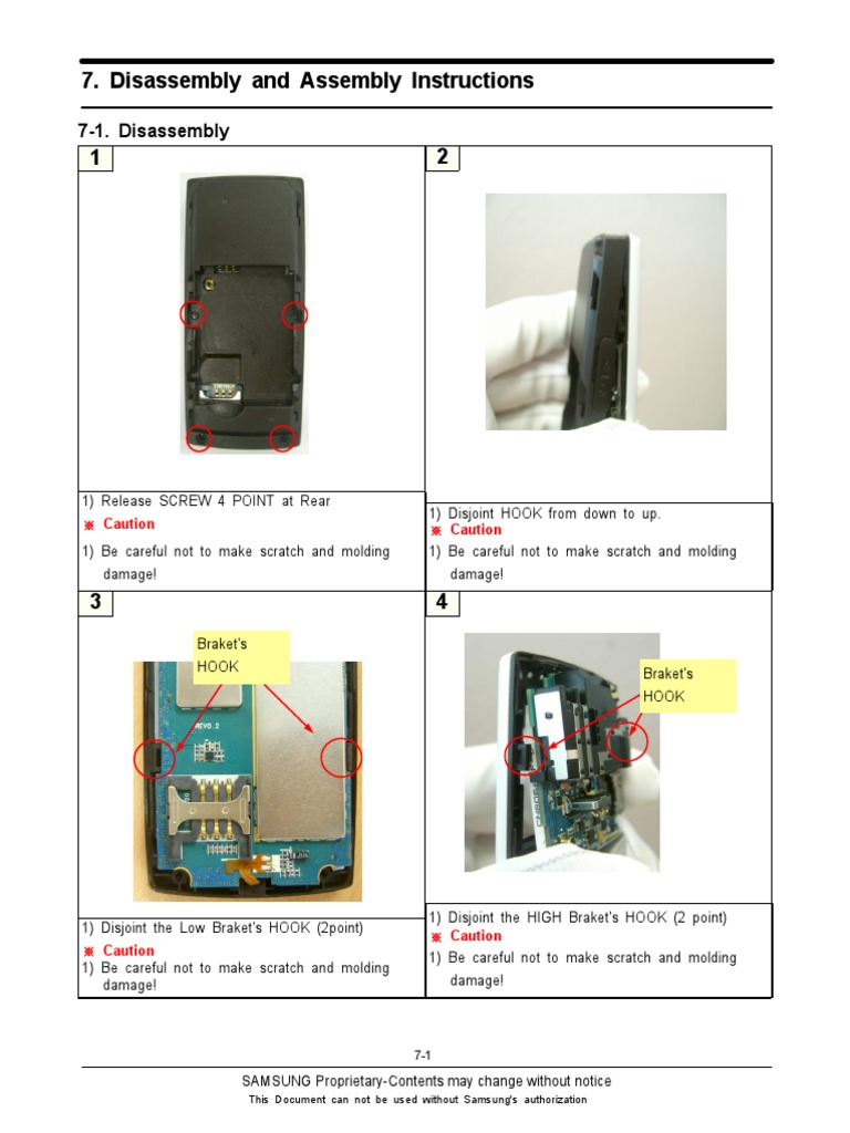 Disassembly and Assembly Guide | PDF
