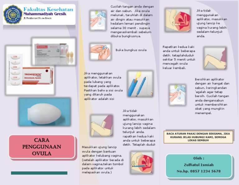 Cara Penggunaan Ovula yang Benar | PDF