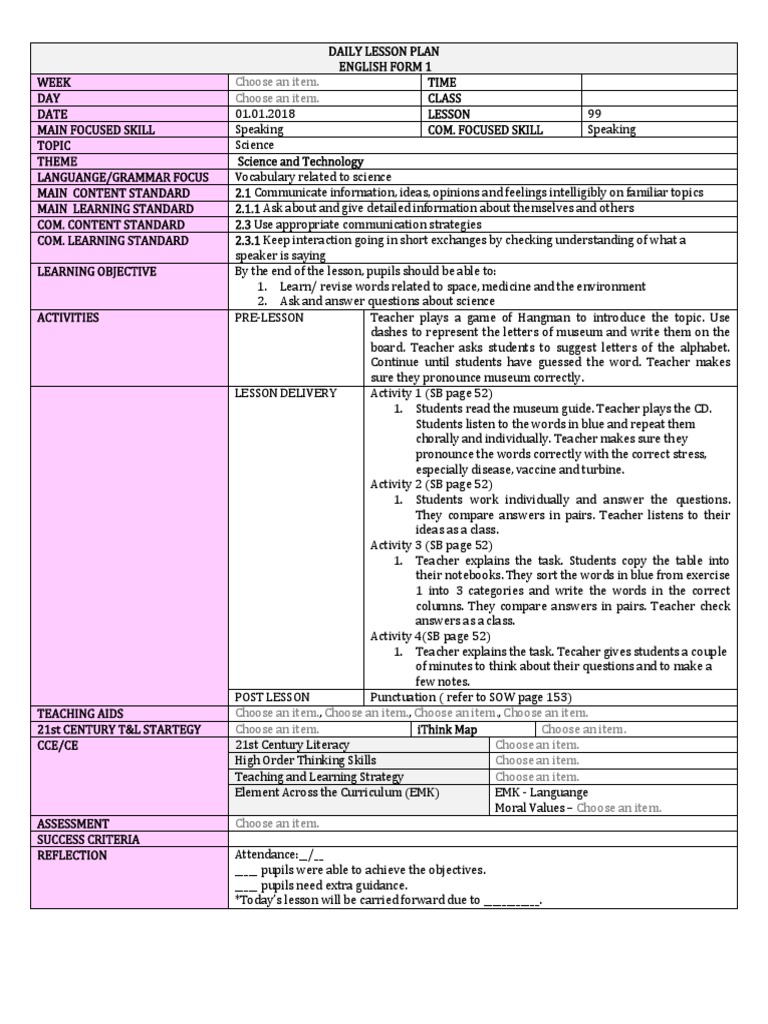 Unit 5 Let's Experiment | PDF | Lesson Plan | Question
