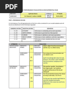 Employee Discussion Record Template | PDF