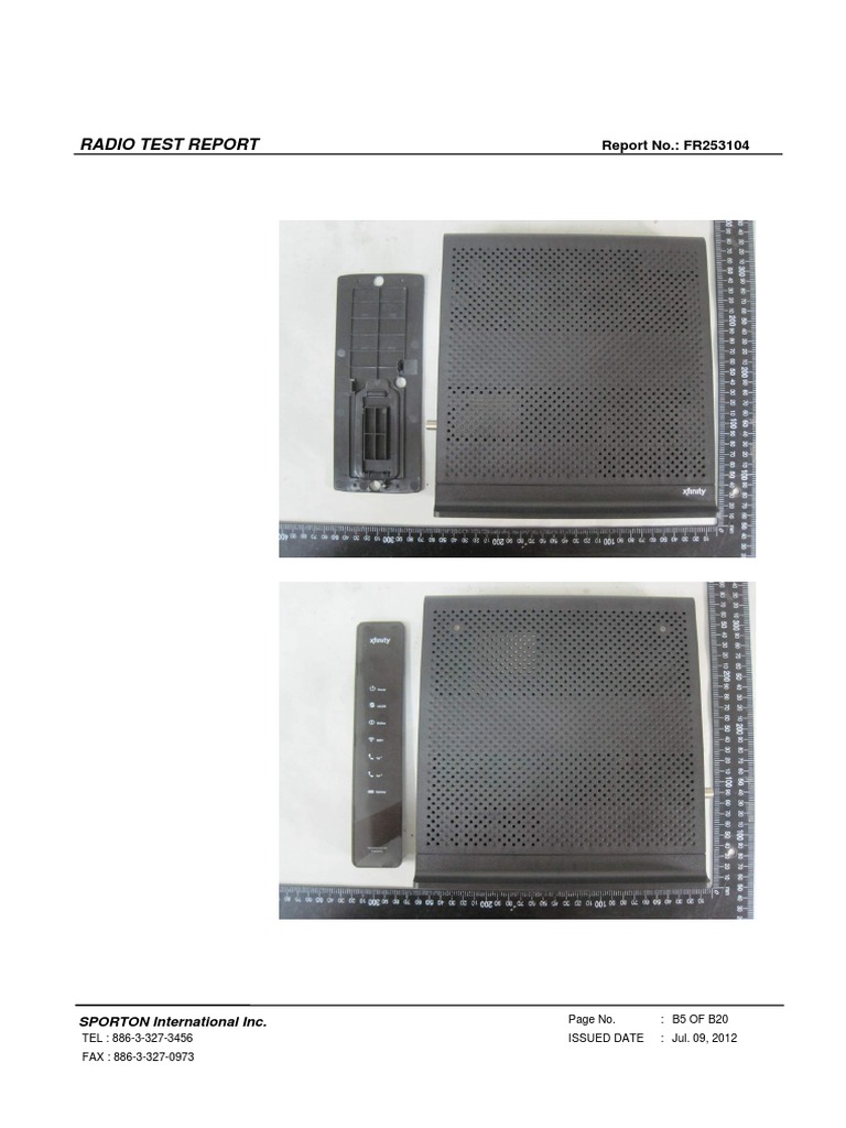 Radio Test Report | PDF