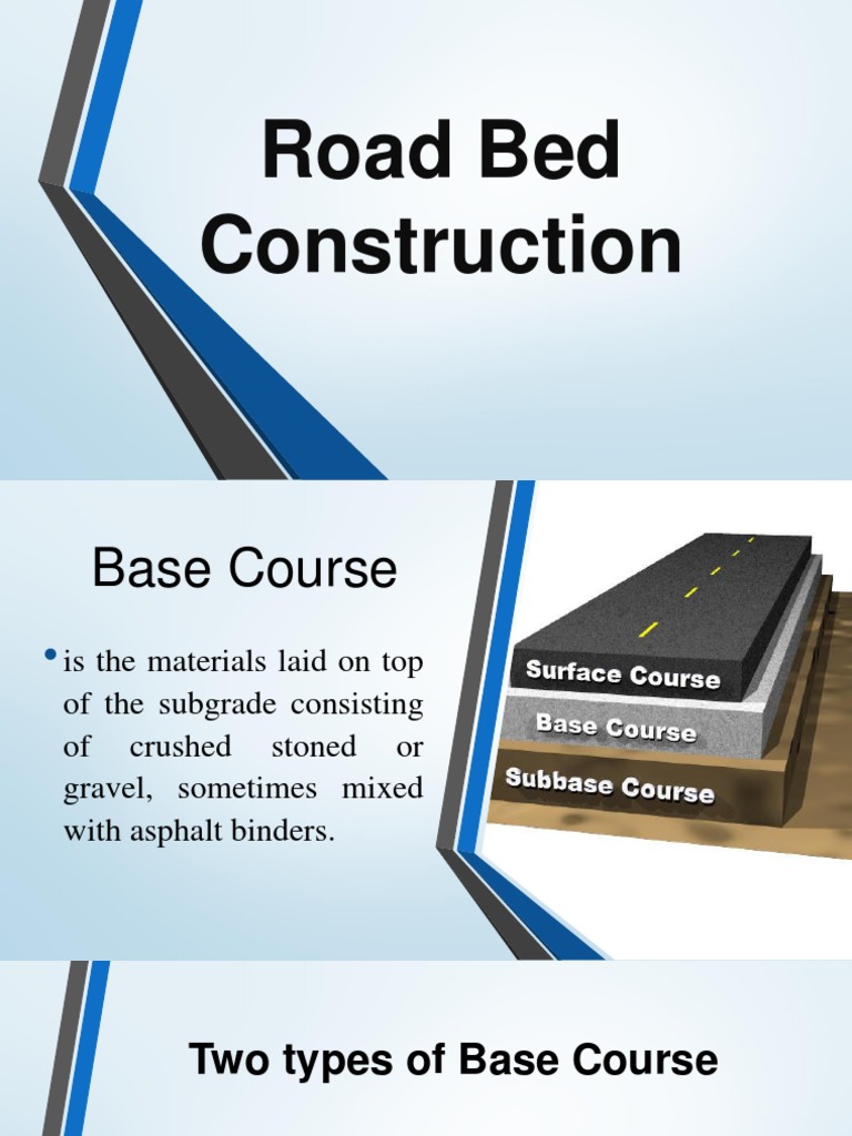 Road Bed Construction | PDF | Road | Construction Aggregate