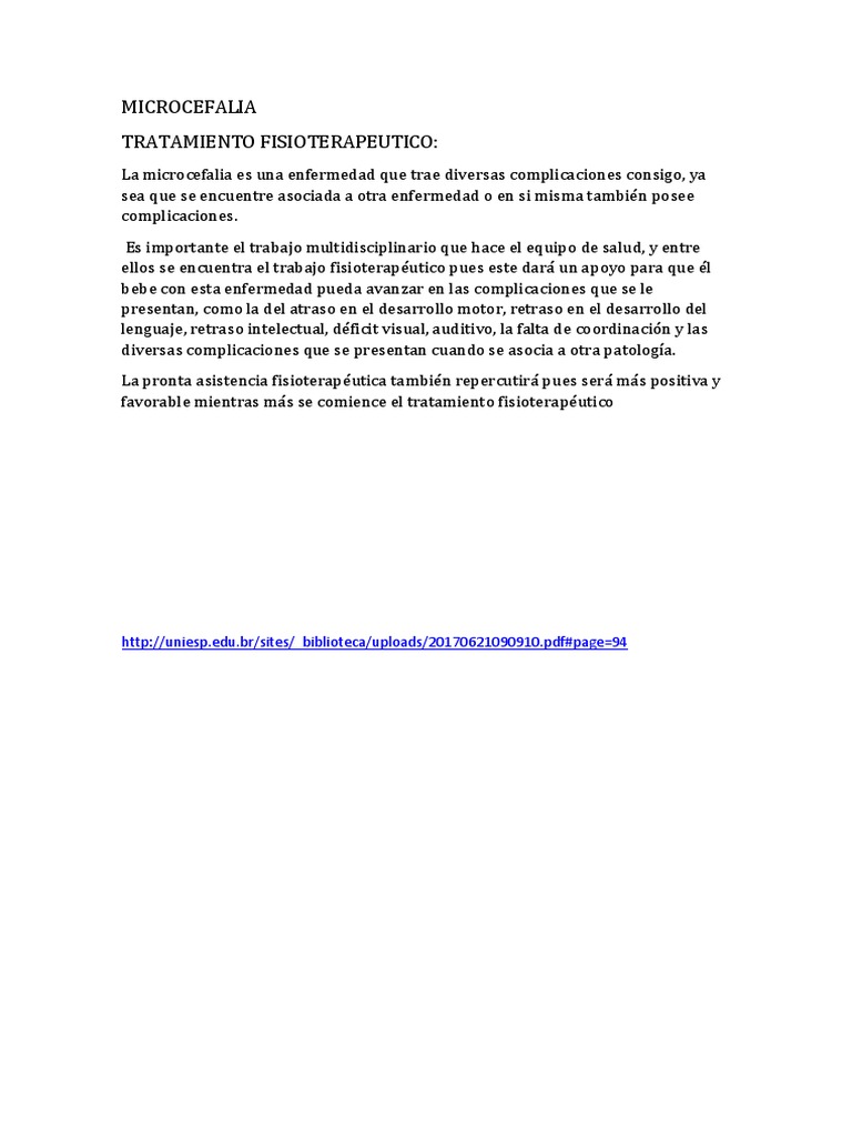 MICROCEFALIA | PDF