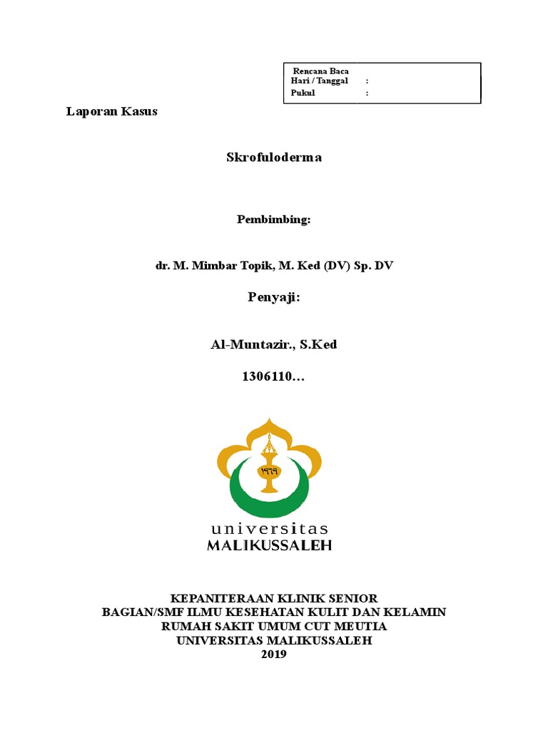 Skrofuloderma | PDF