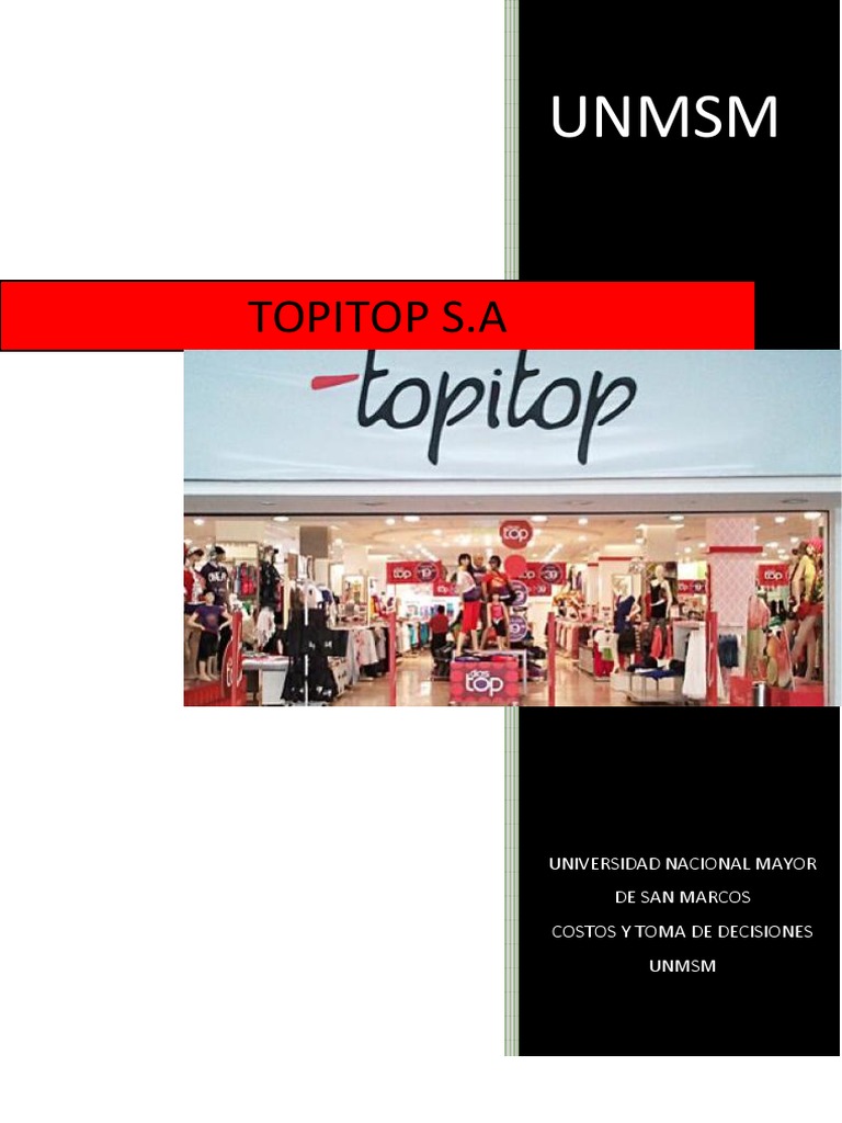 TOPITOP | PDF | Costo | Calidad (comercial)