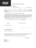 SPA - Building Permit | PDF | Power Of Attorney | Public Law