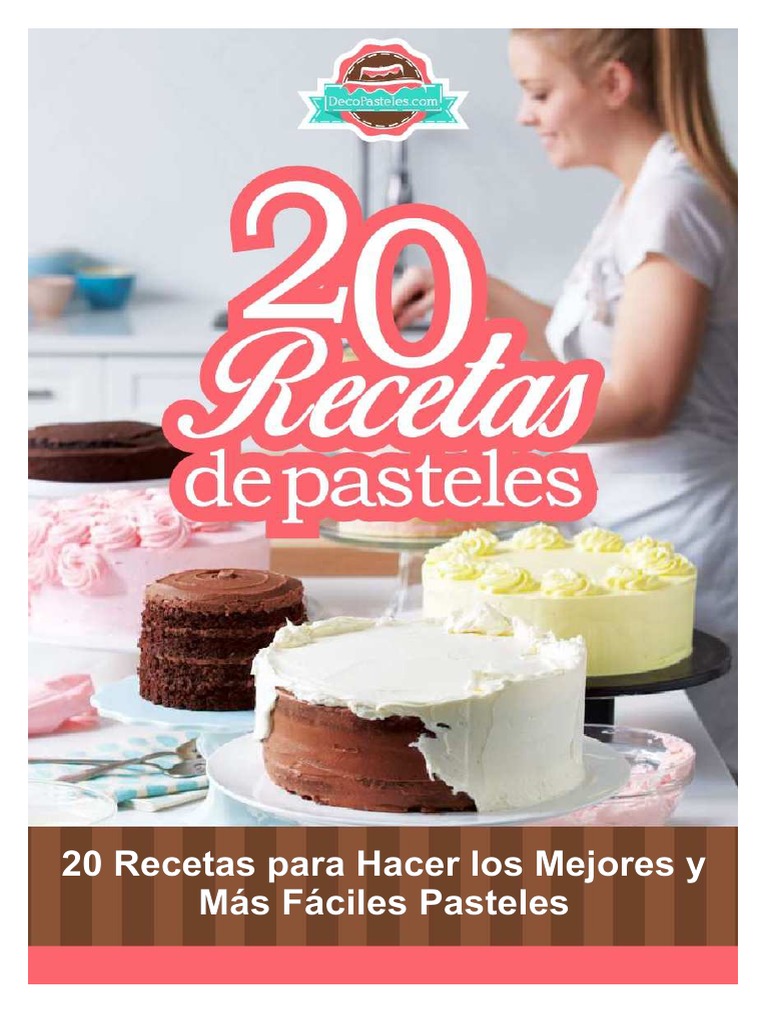 20 Recetas de Pasteles PDF | PDF | Postres | Crema