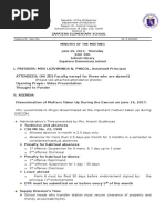 Class Election Script | PDF