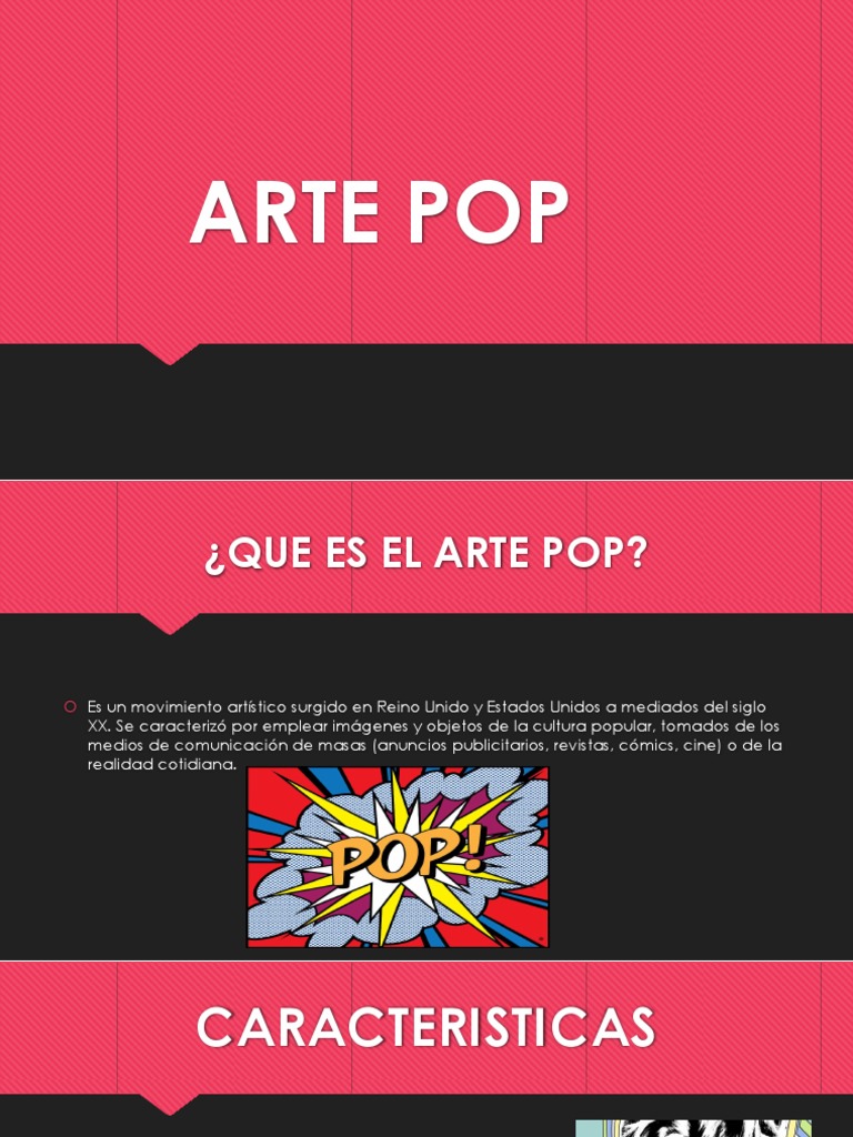 Arte Pop | PDF | Medios de arte | Estética