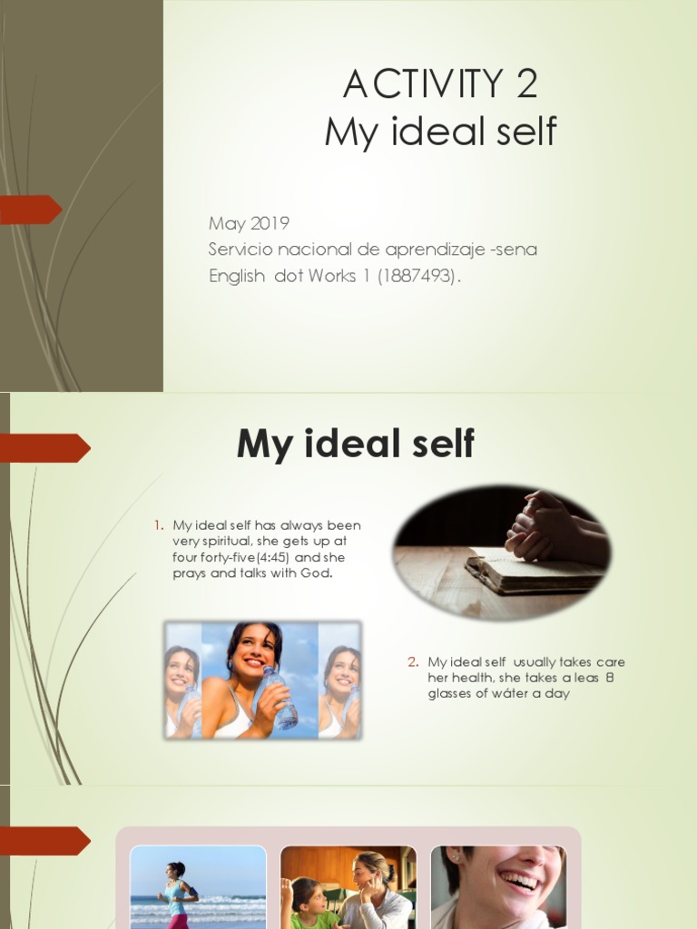 Activity 2 - My Ideal Self | PDF
