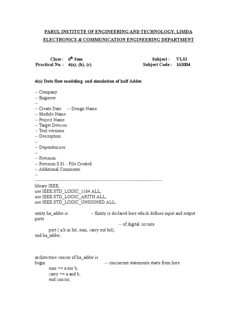 Parul Institute of Engineering and Technology, Limda Electronics & Communication Engineering ...