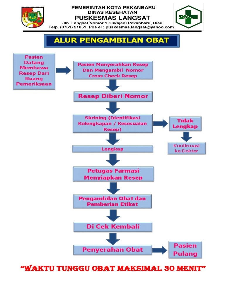 Alur Pelayanan Apotek New | PDF