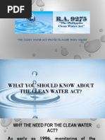 RA 9275 Presentation | PDF