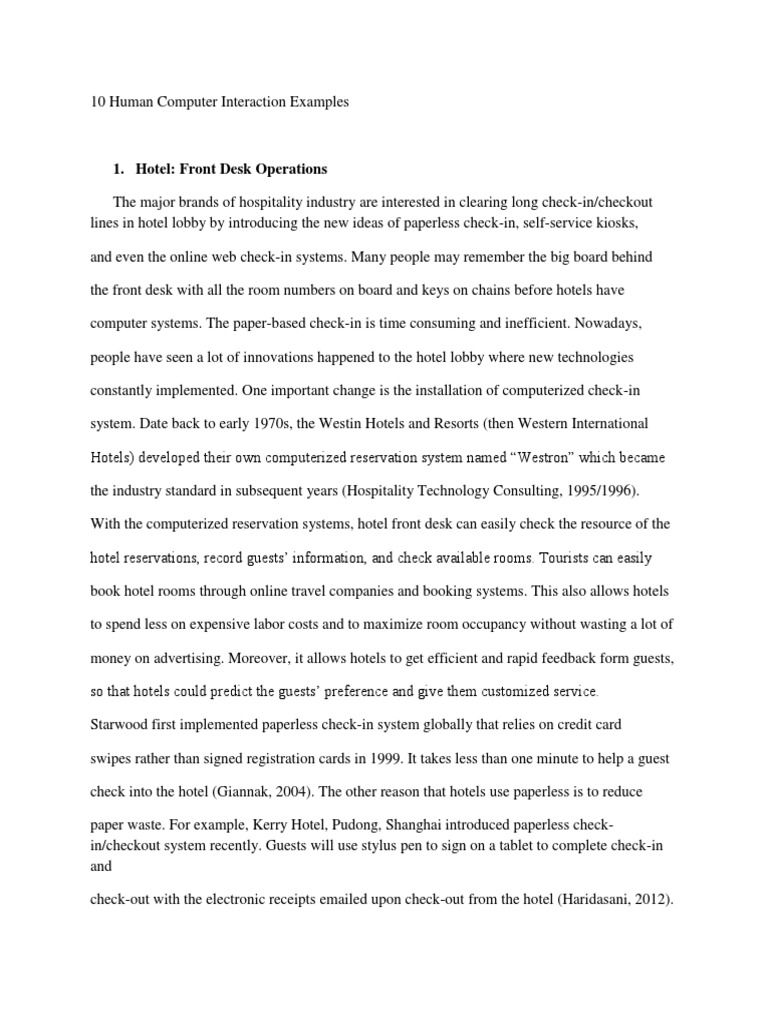 10 Human Computer Interaction Examples | PDF | Siri | Barcode