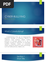 Cyber Bullying Brochure | PDF | Cyberbullying | Cyberspace