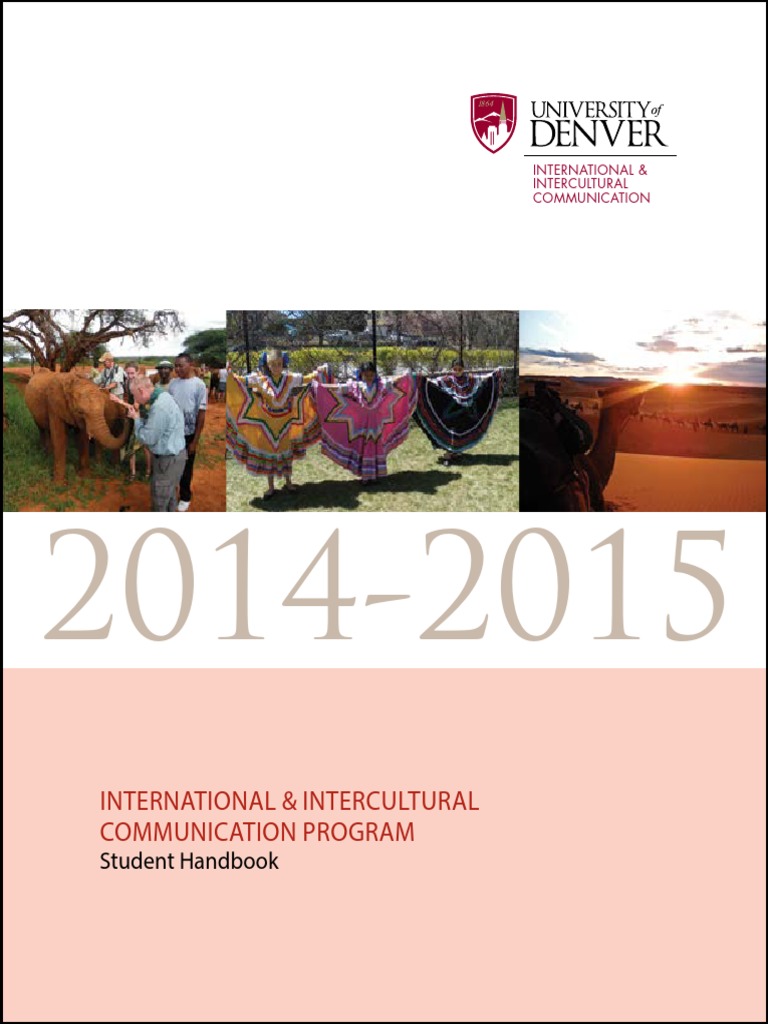 International & Intercultural Communication Program: Student Handbook ...
