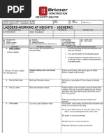 JHA General Maintenance Activity PDF | PDF | Personal Protective ...